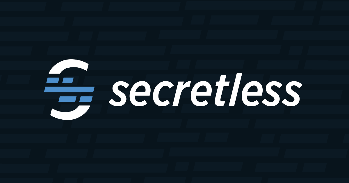Converting the Secretless Broker to Golang modules · Secretless